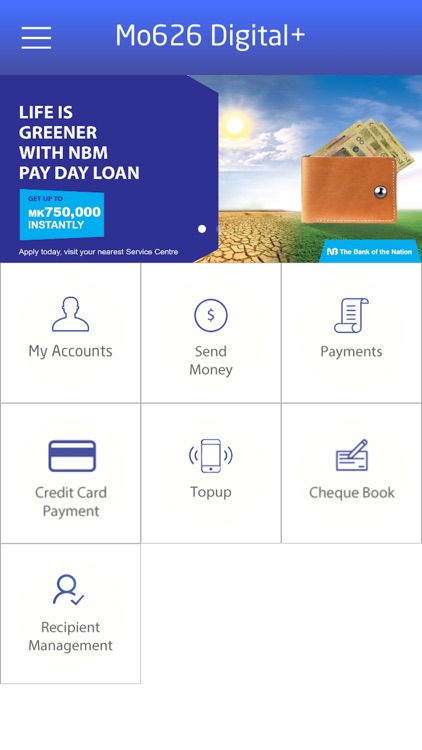 Mo626 Digital+ by National Bank of Malawi plc
