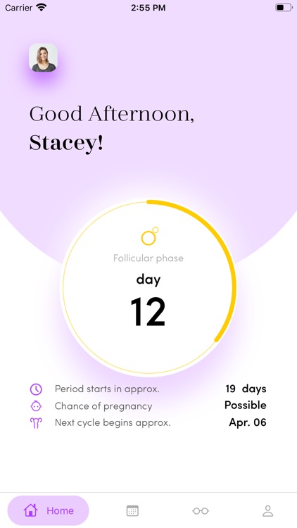 Full Moon - Menstrual Tracker by Abraham Calvillo