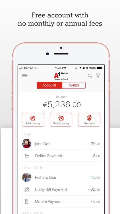 A1 Wallet by iCard by iCard AD