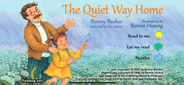【Mac & iOS APP】The Quiet Way Home 溫馨圖畫書~安靜的回家之路 – Dr.愛瘋 APP Navi