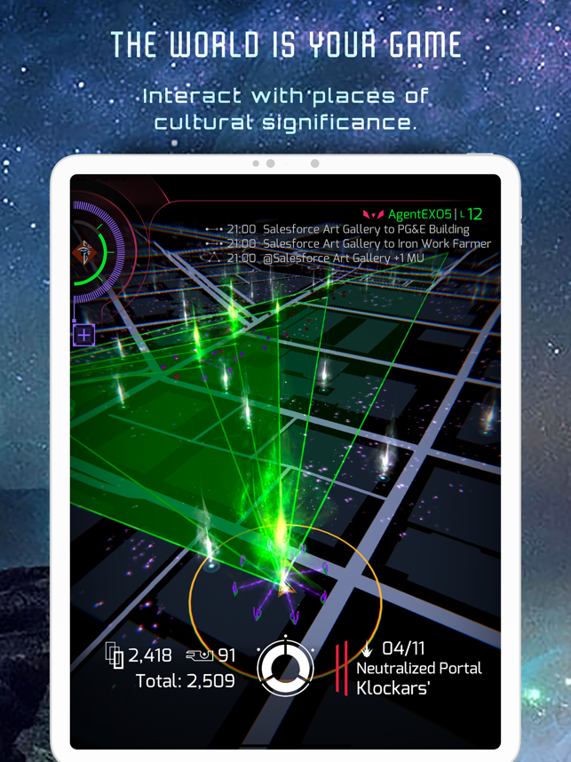 Ingress gibt es nun auch fürs iPhone - Bitpage.de - Der Technikblog