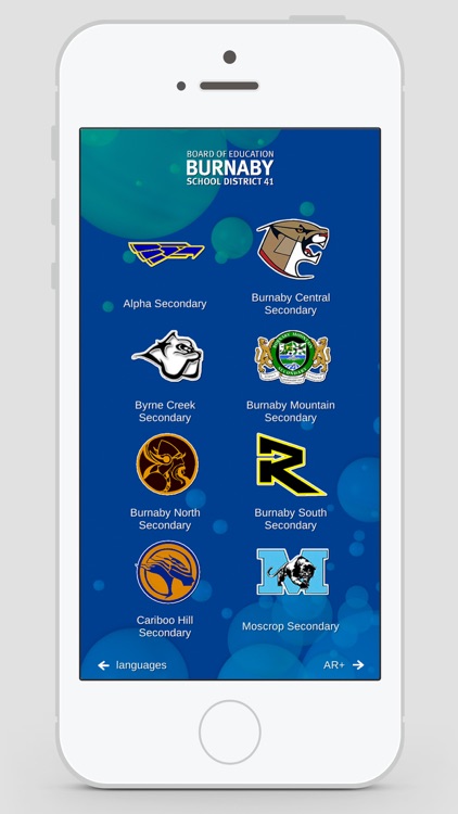 Burnaby Schools Map by Smartech Group