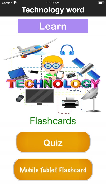 Technology vocabulary words by Yaodong Zhou