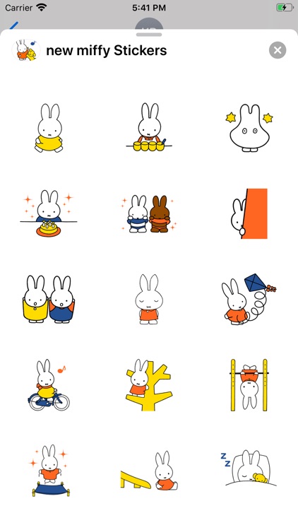 New miffy Stickers by awatif laghmam