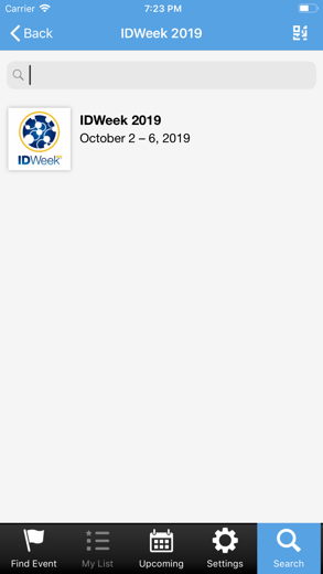 IDWeek for iPhone - APP DOWNLOAD
