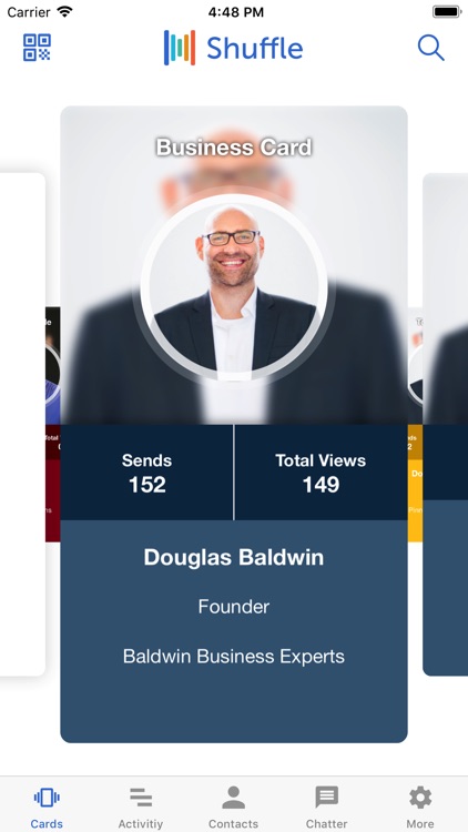 Shuffle -Digital Business Card by alt10