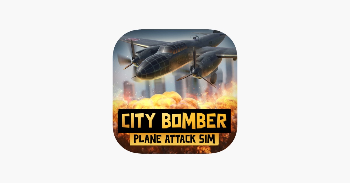 ‎City Bomber Plane Attack App - App Store