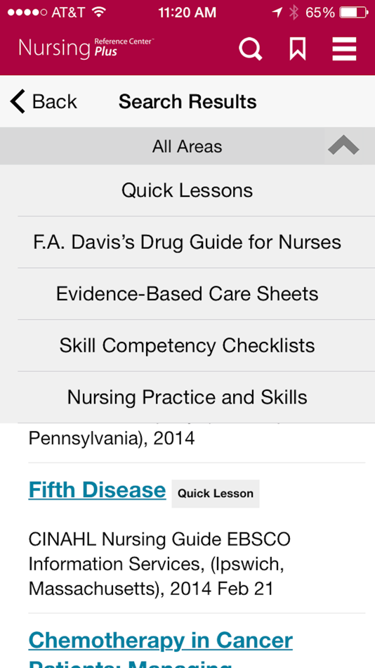 Nursing Reference Center Plus (de EBSCO Publishing) - (iOS Aplicaciones ...
