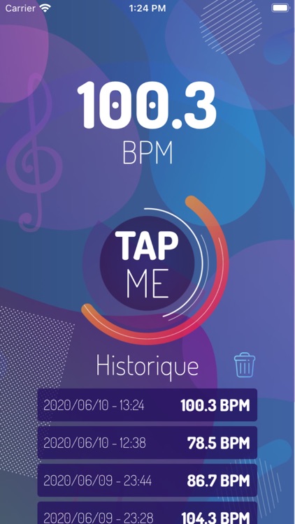 BPM Counter - Tap the tempo by Elois Perroteau