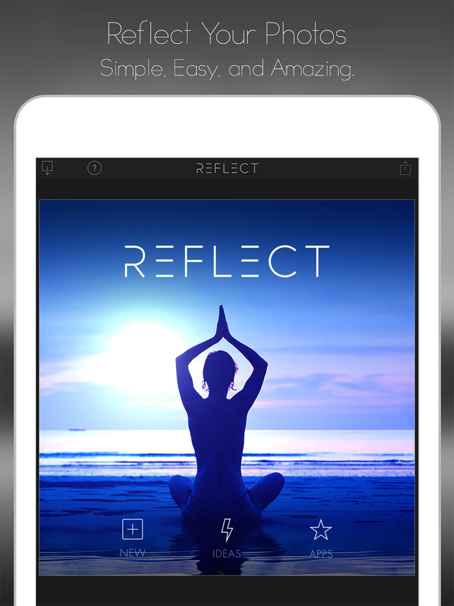 【iOS APP】Reflect Mirror Camera 美麗鏡像倒影後製軟體 – Dr.愛瘋 APP Navi