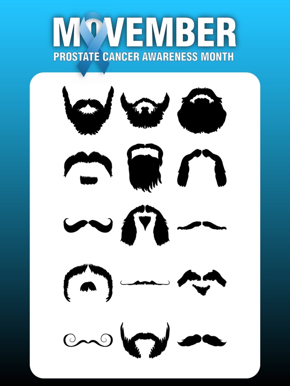 Movember Mustache Stickers Emo | iPhone & iPad Game Reviews | AppSpy.com