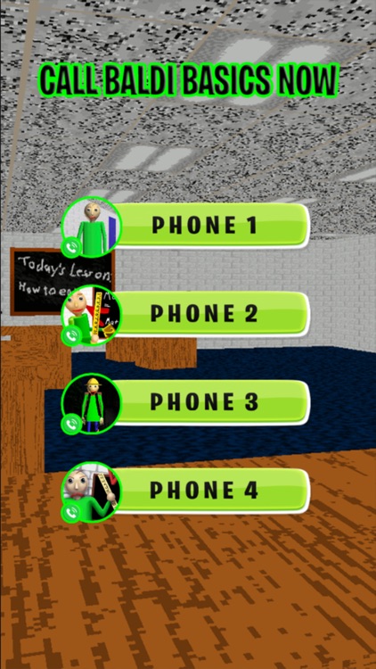 Call Baldis Basics Education by ZINE ABAOUI