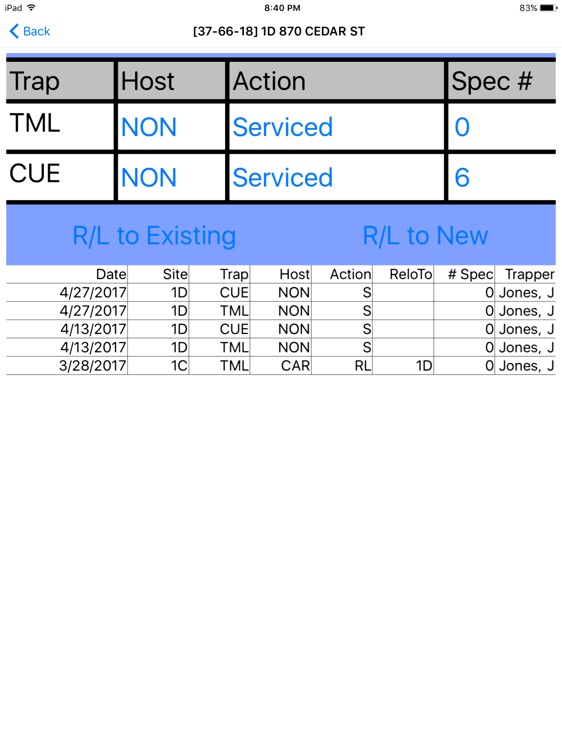 eTRAP by USDA MRPBS IT