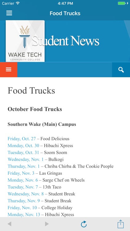 Wake Tech App by Wake Technical Community College