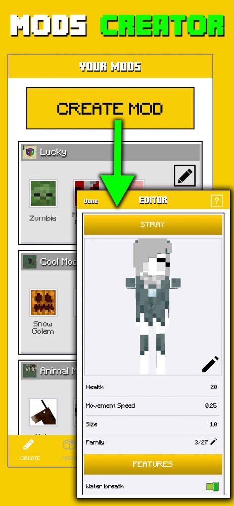 Mods for Minecraft PC & PE - Utilities App | MWM