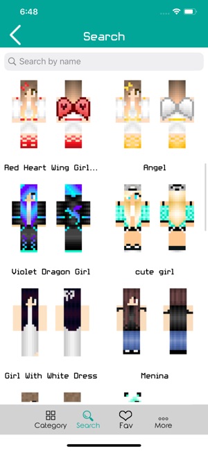 Minecraft Girl Skins Names