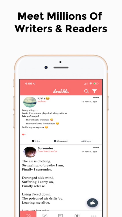 Drabble - Find Joy In Writing by INFINX SERVICES PVT LTD