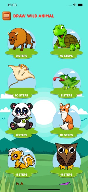 How To Draw Wild Animals Step By Step