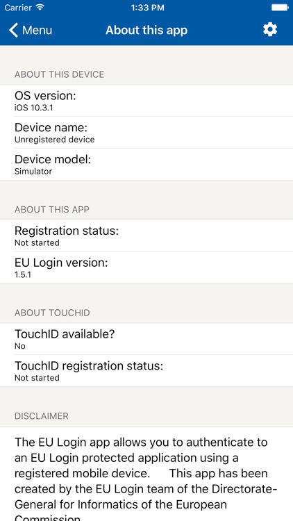 EU Login by European Union Apps
