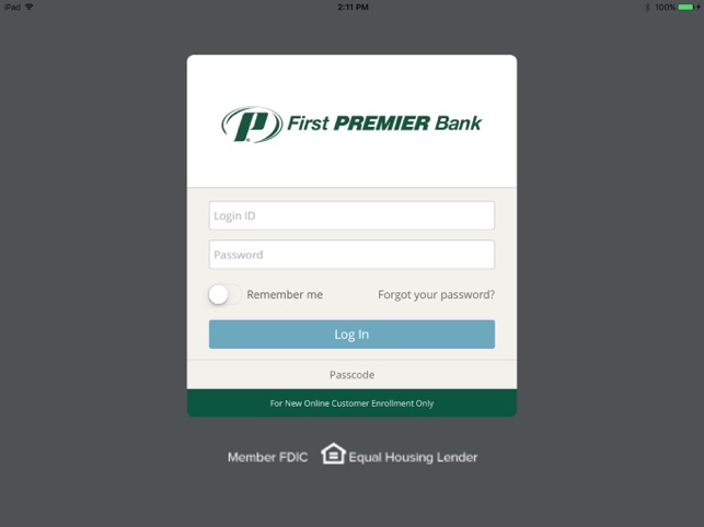 First Premier Credit Card Log In