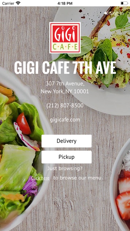 Gigi Cafe by 9Fold LLC