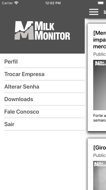 Milk Monitor by AgriPoint Portais da Internet