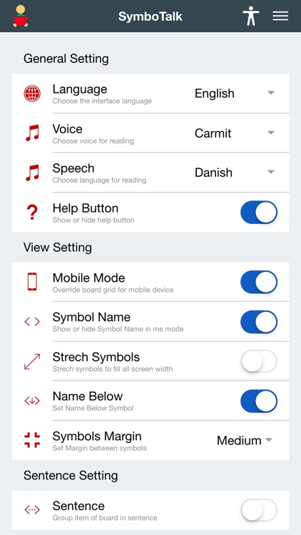 SymboTalk - AAC Talker by Elad Elram