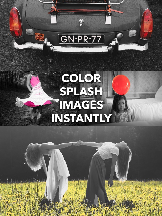 Colour Splash Photography Car