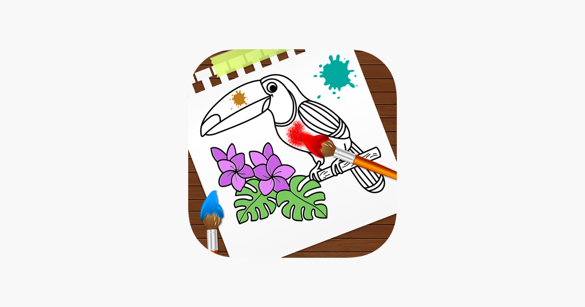 ‎Coloring Game: Learn Paint Art on the App Store