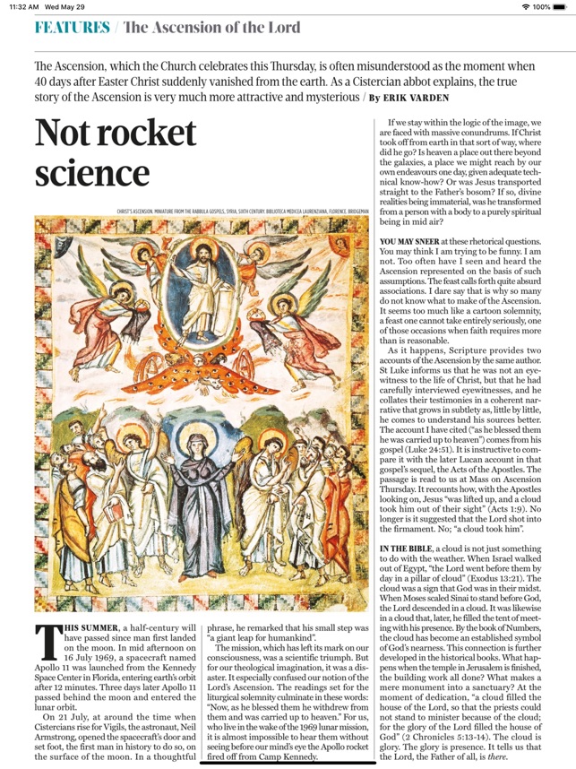 Ascension Of Christ Rabbula Gospels