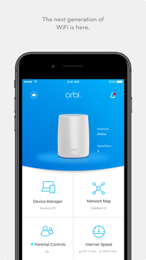 NETGEAR Orbi for iPhone - APP DOWNLOAD
