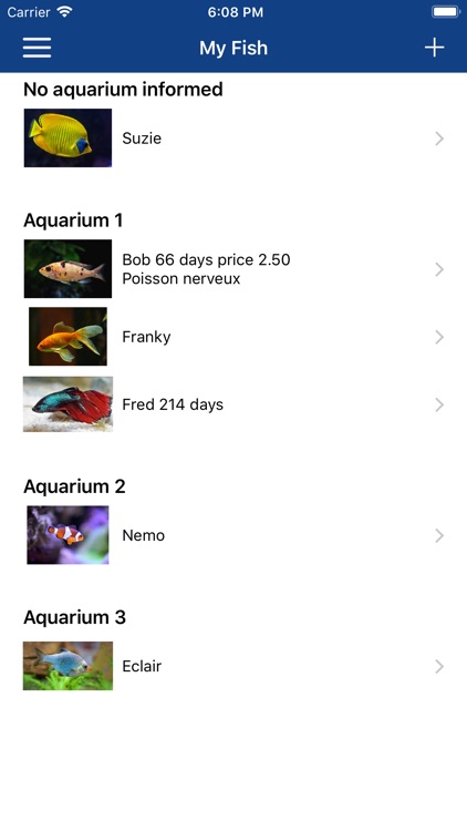 Aquarium Manager by Heitz Bruno