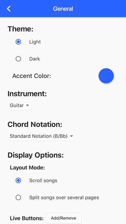 SongbookPro - Digital Songbook by Jonathan Salmon