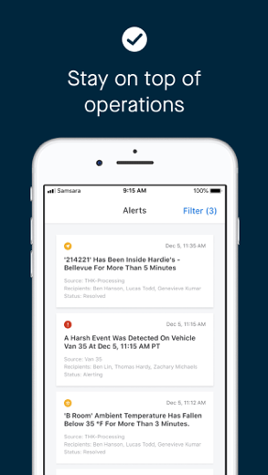 Samsara Fleet iPhone용 - 앱 다운로드