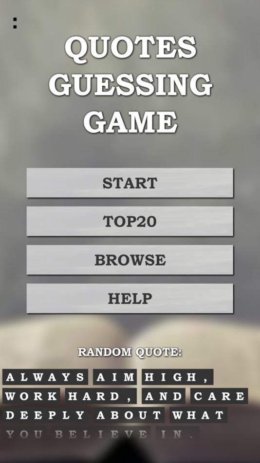 Best Quotes Guessing Game PRO (by Michal Sajban) - (iOS Games) — AppAgg