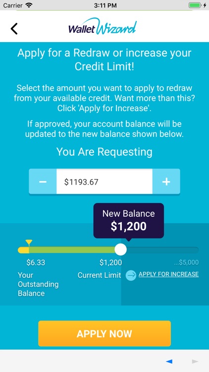 Wallet Wizard - Line of Credit by Credit Corp