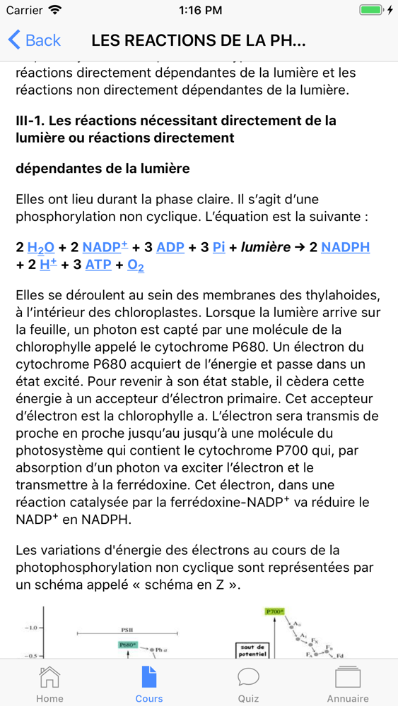 La Photosynthèse, un autre métabolisme 2nde SVT La Photosynthèse, un autre métabolisme 2nde SVT