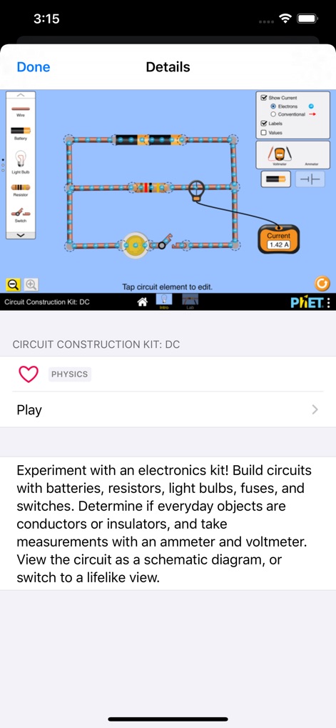 PhET Simulations - App de Educación | MWM