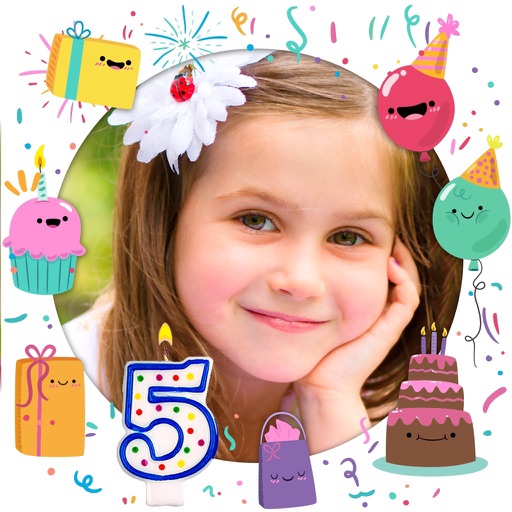 Birthday Frames & Stickers for PC - Windows 7,8,10,11