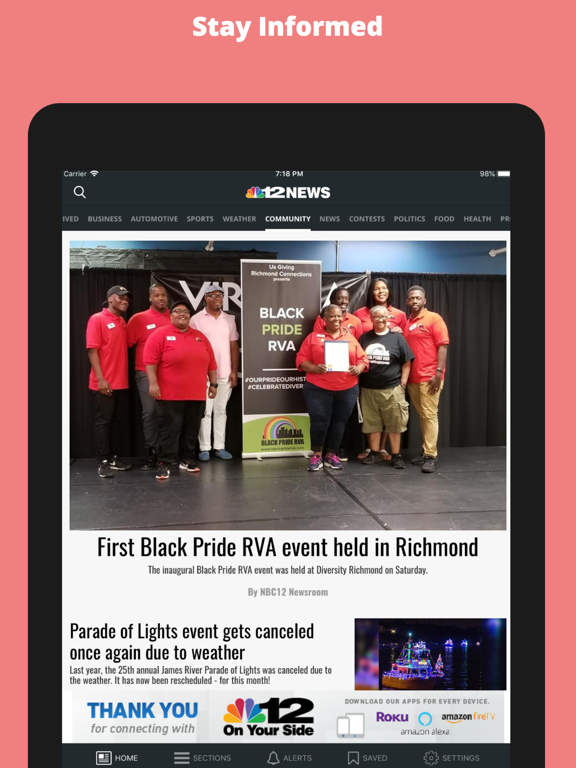 WWBT NBC12 News (by WWBT, LLC) - Download Apps | AppsMeNow!