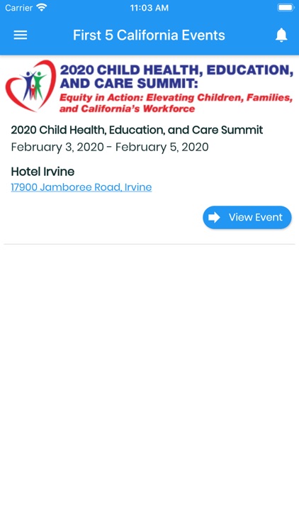First 5 CA Events by Richard Flores
