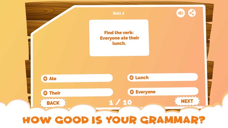 English Grammar Verb Quiz Kids by Learning Apps