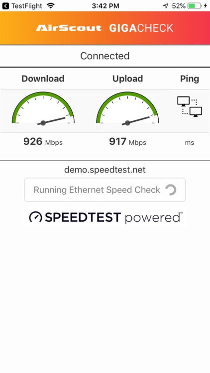 AirScout GIGACHECK by TEMPO COMMUNICATIONS, INC.