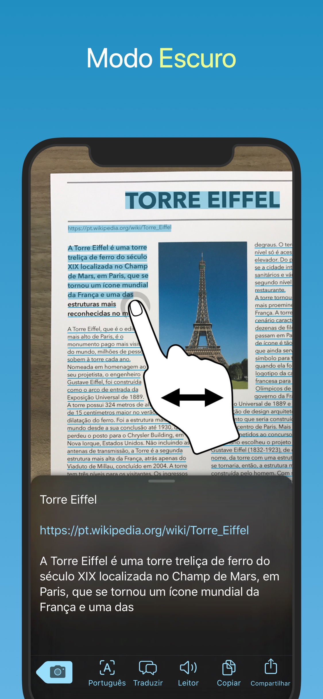 Prizmo Go é um aplicativo de captura instantânea de texto com foco em ...