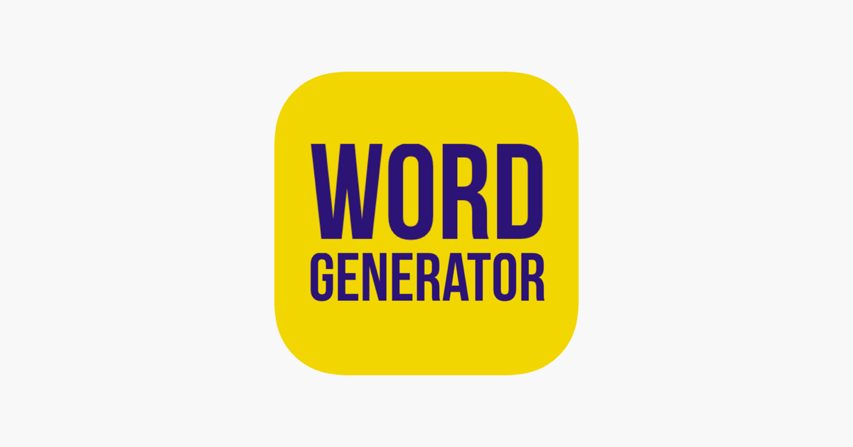  Random Word Generator Cards On The App Store