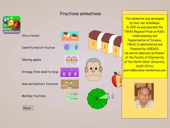 Fractions Animation | App Price Drops