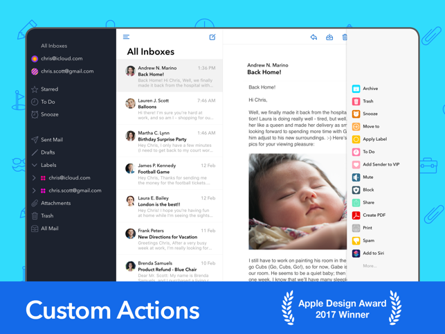 Beste E-Mail-Apps für's iPhone: 8 Mail-Clients im Überblick