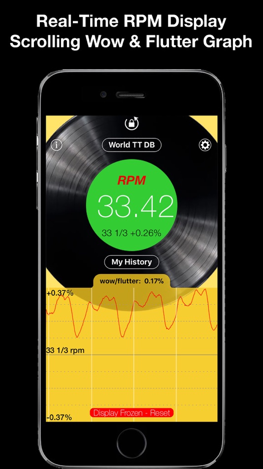 RPM - Pro Turntable Accuracy (de Philip Broder) - (iOS Aplicaciones ...