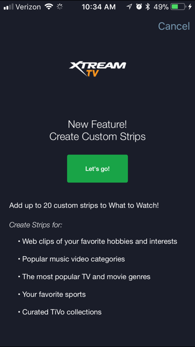 XtreamTV by Mediacom for iPhone - Free App Download