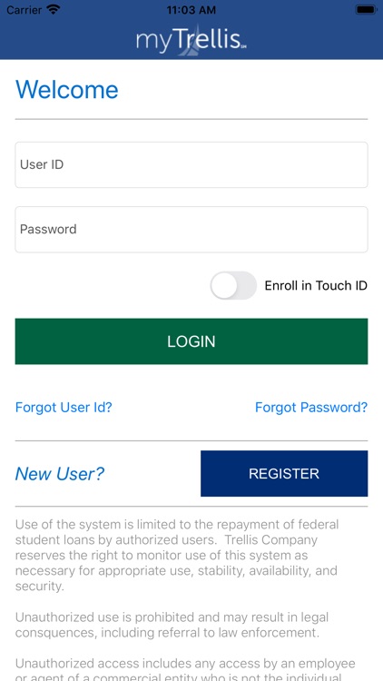 myTrellis Payment App by TEXAS GUARANTEED STUDENT LOAN CORPORATION